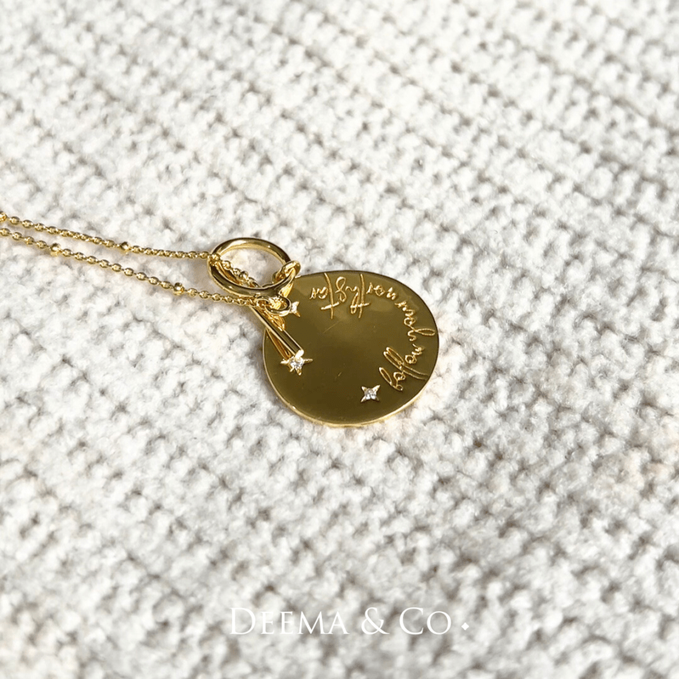 Follow Your North Star Necklace | Waterproof, Tarnish-Free Jewellery ...